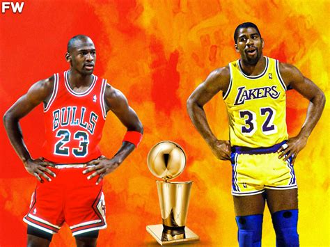 Michael Jordan Said Beating Magic Johnson In Gave Him Credibility Just Being Able To Beat