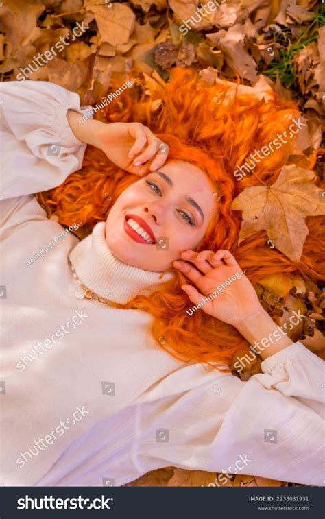Redhead Woman Lying Images Stock Photos Vectors Shutterstock