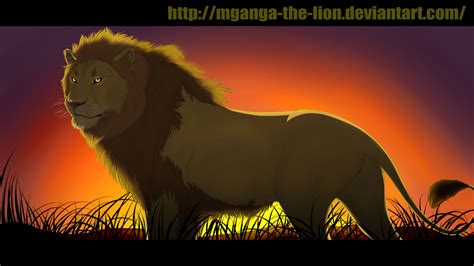 The King By Mganga The Lion On Deviantart