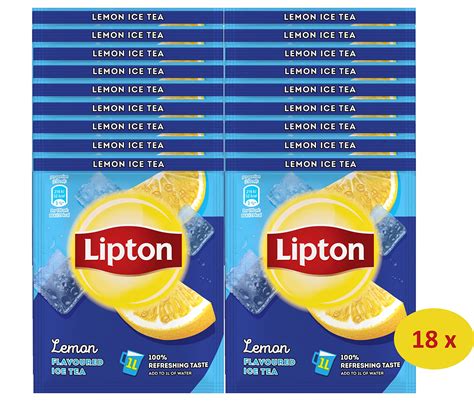 Buy Lipton Iced Tea Powder Lemon 18 Sachets For Refreshing Self