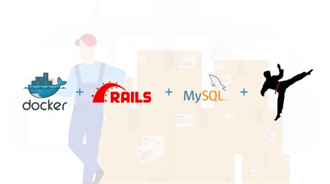 dockerize a rails app with mysql and sidekiq skcript