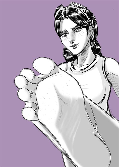 Fortnite Jules Feet Sketch By Kosmicfu On Deviantart