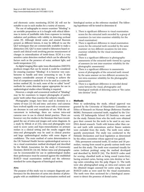 Solution Comparison Of Photographic And Visual Assessment Of Occlusal
