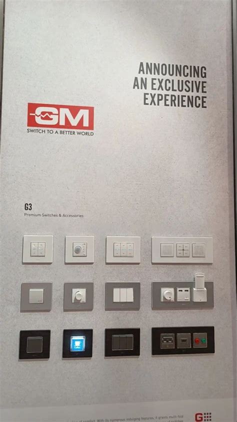 Gm Modular Switches At ₹ 30 Piece Modular Switches In Mysuru Id 2854647807755