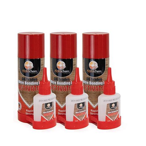 Mitre Bond Super Glue And Activator Kit Pack Of 3 Philippines Ubuy