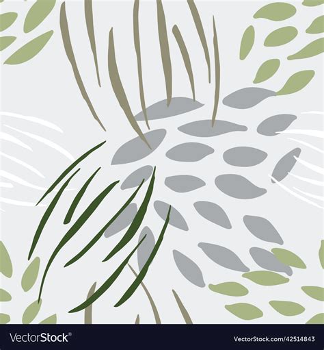 Abstract Nature Seamless Pattern Royalty Free Vector Image