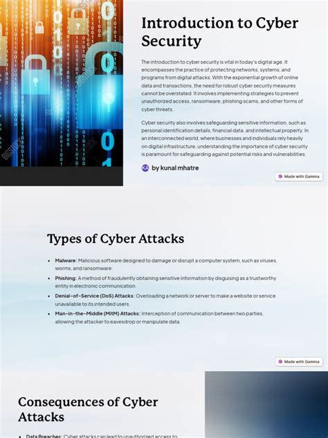 Introduction To Cyber Security Pdf Security Computer Security