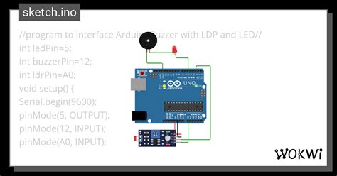 4 Arduino Buzzer With Ldr And Led Wokwi Esp32 Stm32 Arduino Simulator