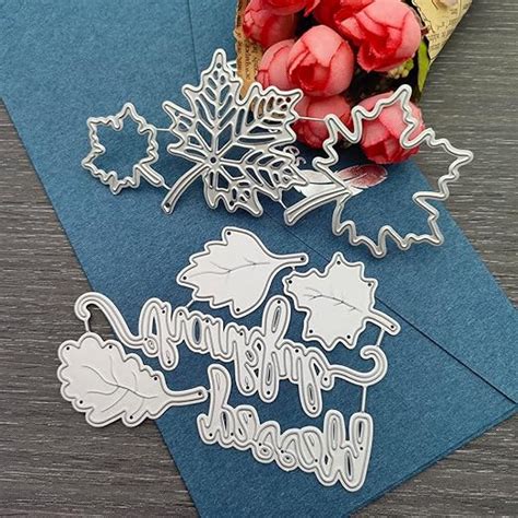 Thanksgiving Fall Metal Die Cuts For Card Making Embossing