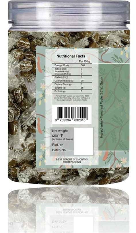 Nutriefoods Imli Toffee 100 Natural Product No Added Additives