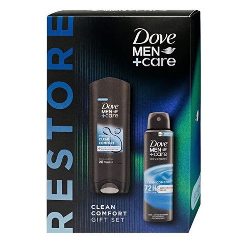 КОМПЛЕКТ DOVE MEN CARE CLEAN ДЕО ДУШ ГЕЛ КУТИЯ BG MARKET