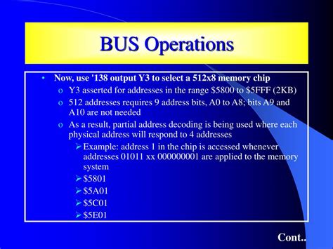 ppt bus operations and interfacing powerpoint presentation free
