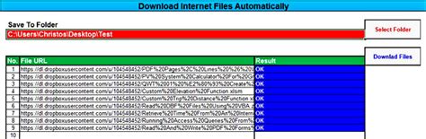 Excel And Vba Download Internet Files Automatically 2 Macros
