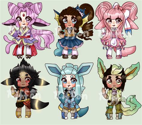 Base Test Eeveelution Adopts Auction 1 6 Open By Notsodainty On