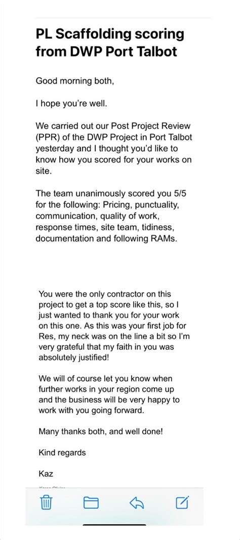 Feedback Friday 👏 👏 Andrew Penberthy Garyn Lucas Joshua Penberthy Pl Scaffolding Solutions Ltd