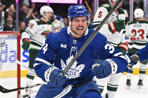 Maple Leafs Auston Matthews Registers Second Straight Hat Trick