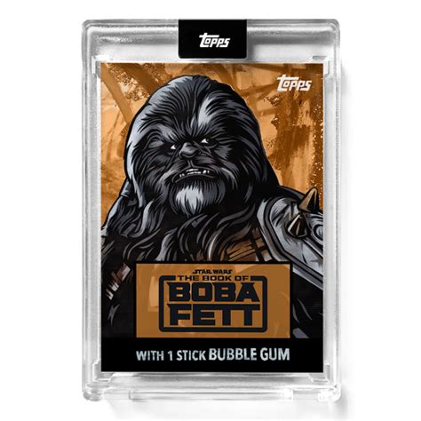 2022 Topps Star Wars Wrapper Art Collection Star Wars The Book Of