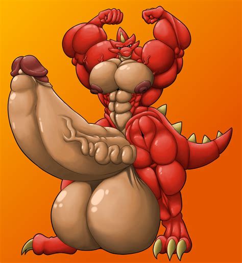 Rule 34 Balls Dimitri Zelda Dodongo Flexing Hyper Male Male Only