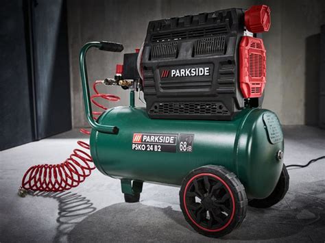 parkside tihi kompresor psko 24 b2 257 l min do 8 bara