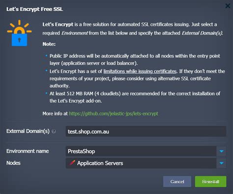 How To Enable PrestaShop Security And Custom Domain