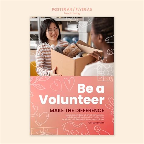 기금 모금 템플릿 설계 무료 Psd 파일