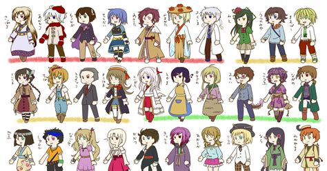 オリジナル 【市町村擬人化】とぽふぃりあ【県庁所在地】 ながミサきのイラスト Pixiv