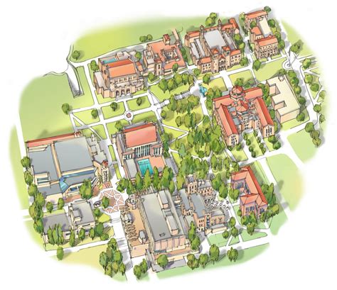 Ucla Campus Map Interactive Ucla Campus Print Jwickdesign