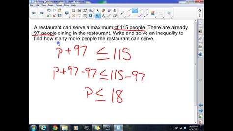 One Step Inequalities Calculator