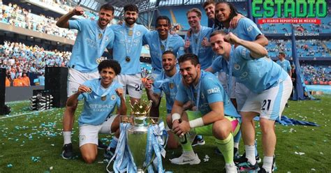 ¡imparables Manchester City Conquista La Premier League Por Cuarta Vez