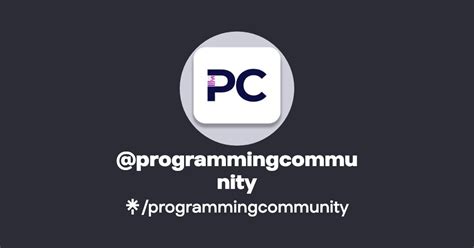 Programmingcommunity Linktree