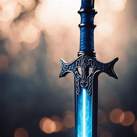 Blue Glowing Sword By Chrismokelky222 On Deviantart