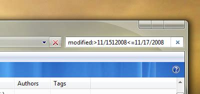 Search For Missing Files Created Or Modified Between Two Dates In