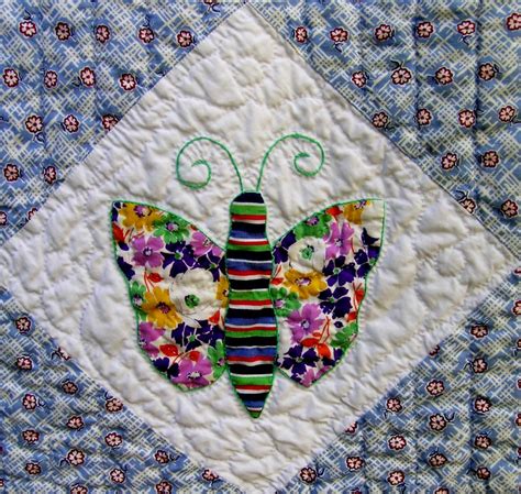 Appliqued Butterfly Quilt Q Is For Quilter