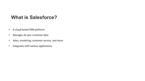 salesforce integration with node js presentation ppt
