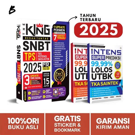 Jual The King Bedah Tuntas TPS B Inggris SNBT Update PERMEN Terbaru Forum Edukasi