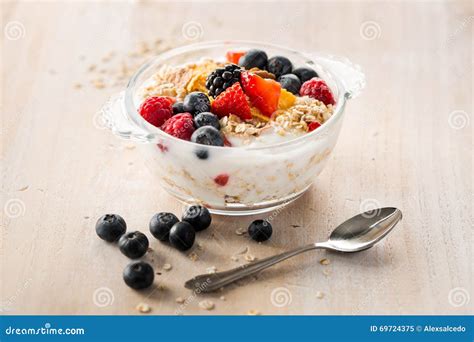 Delicious Oatmeal Porridge Stock Image Image Of Breakfast