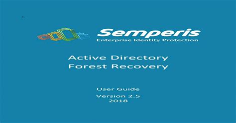 Pdf Active Directory Forest Recovery Semperis Dokumen Tips