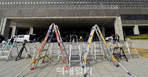 포토 Mb 소환 준비하는 취재진