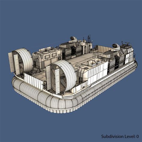 Usn Lcac Modelo 3d 119 Fbx Obj Max Free3d