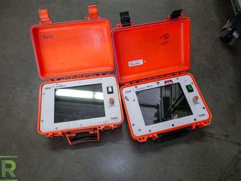 2 HDW Technologies T 3050 Cable Fault Locators Roller Auctions