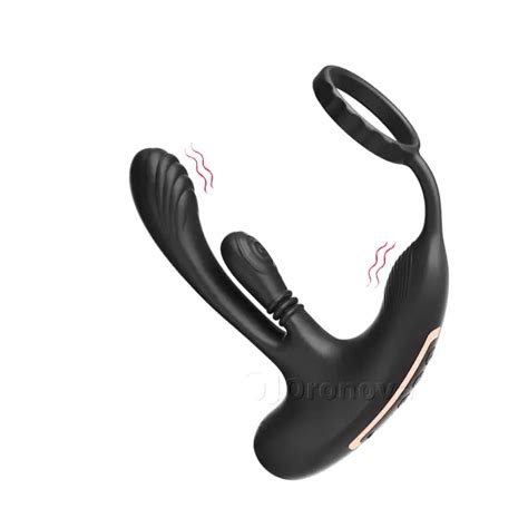 Prostate Massager With Gyration Function And Triple Vibrantions Oronova