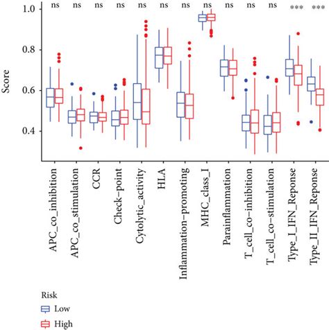 A Correlation Between The Tumor Microenvironment And Risk Markers The