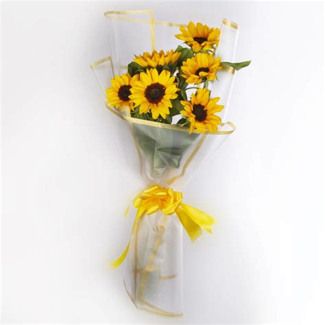خرید دسته گل آفتابگردان کد 6640 🌻 ارسال 3 ساعتهباختر