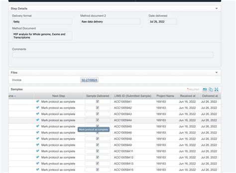 Show Tat In Delivery · Issue 311 · Clinical Genomicscglims · Github