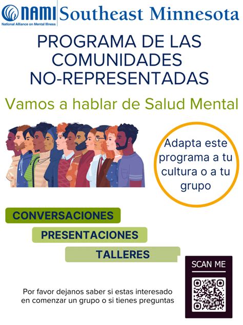 Program For Underrepresented Communities Nami Southeast Minnesota
