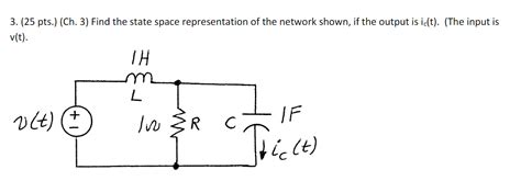 Solved 3 25 Pts Ch 3 Find The State Space Chegg Com