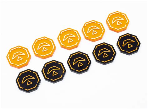Acrylic Token Set Compatible With Star Wars Shatterpoint Lasergaming