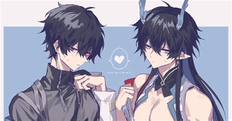 腐向けhsr 穹丹ログ2 モギ٩ ᐛ وのイラスト Pixiv