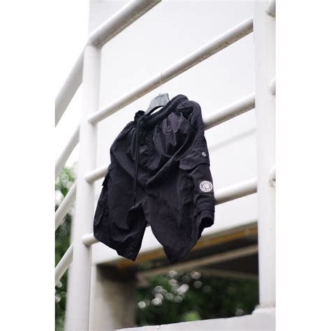 Jual Northerend Quetta Short Cargo Black Shopee Indonesia