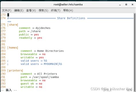 【linux学习笔记】linux服务器：配置与管理samba服务器linux Samba服务器 Csdn博客